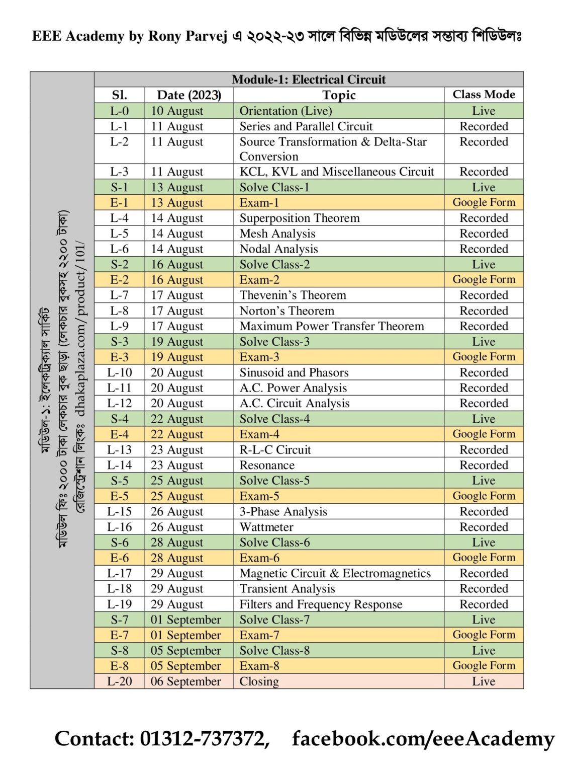 EEE Job Preparation Complete Course – dhakaplaza.com